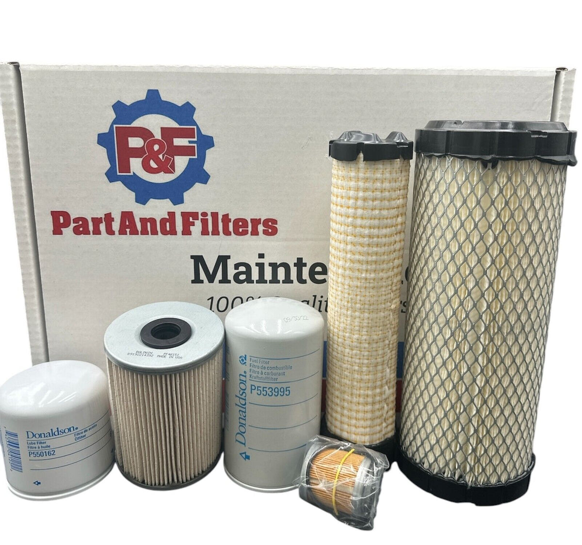 P&F Filter Kit Compatible with Takeuchi TB240 Tier 4 Compact Excavator ...