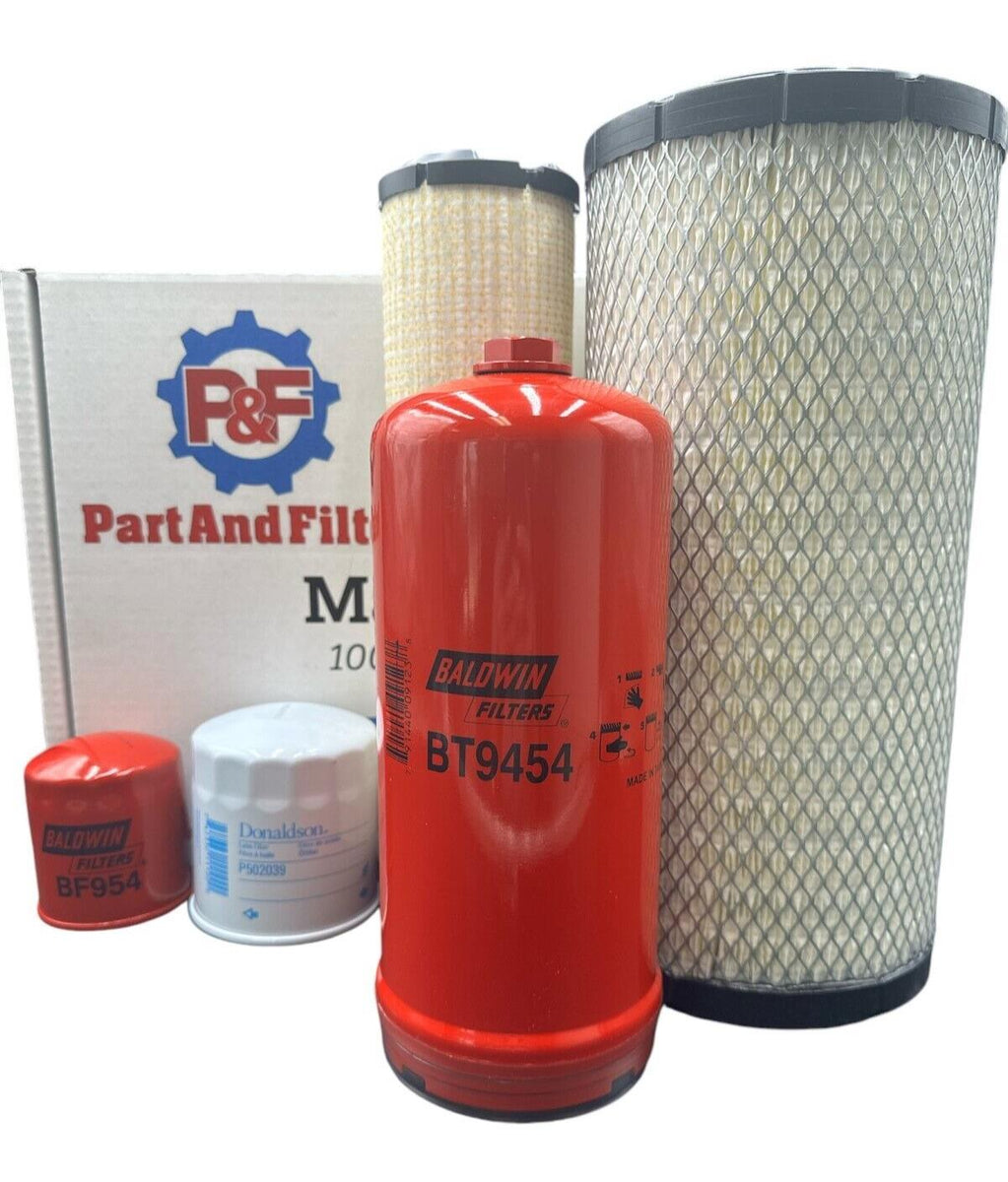 P&F Filter Kit For Takeuchi TL140 Loaders With 4JG15P Engine ...