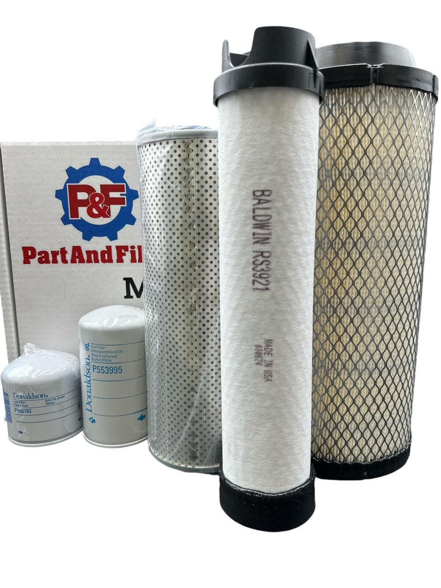 P&F Filter Kit For Takeuchi TB290 Compact Excavator – PartAndFilters