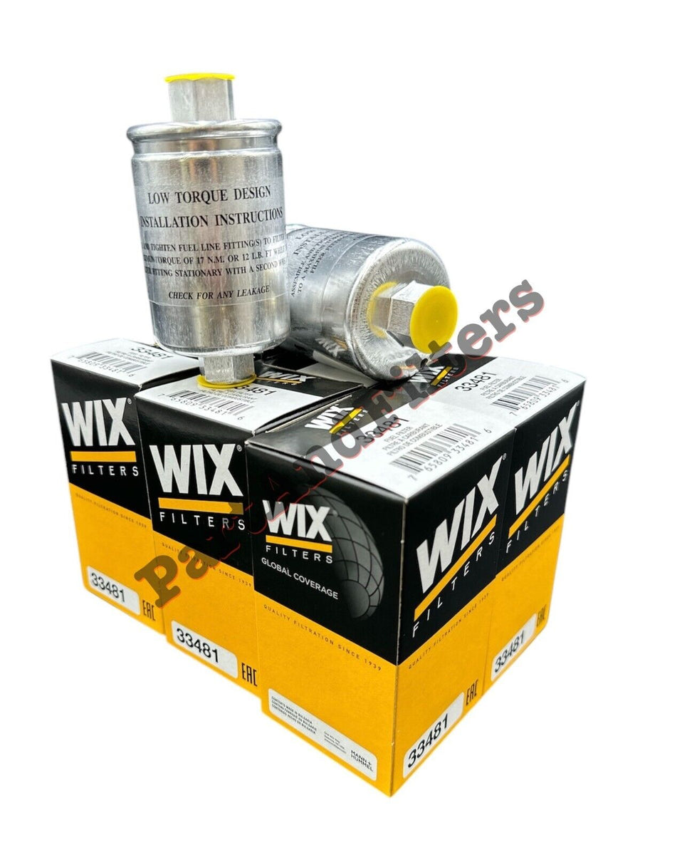 33481 WIX Fuel Filter (Pack of 6) Replace BF853 25171792 GF111 G3727 G ...