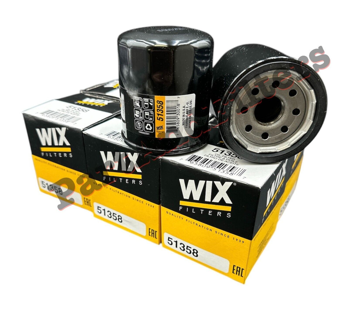 Wix 51358 Oil Filter (Pack of 6) – PartAndFilters
