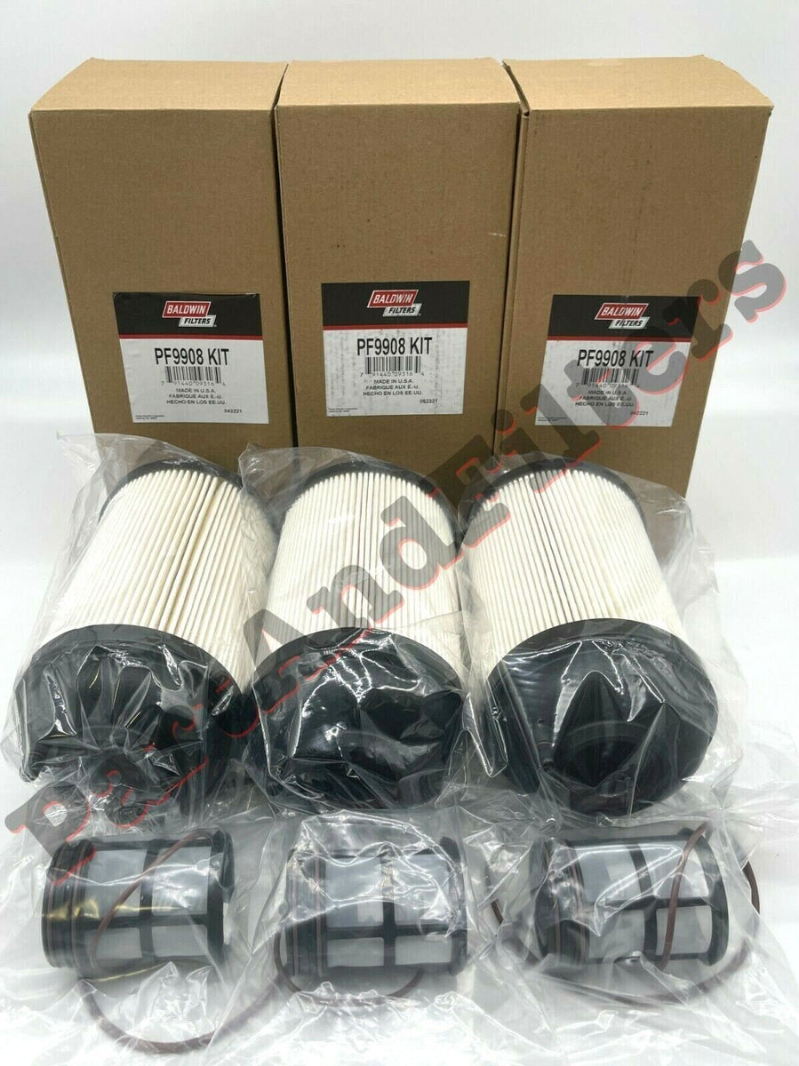 Baldwin PF9908 KIT Fuel Filter (Pack of 3). – PartAndFilters
