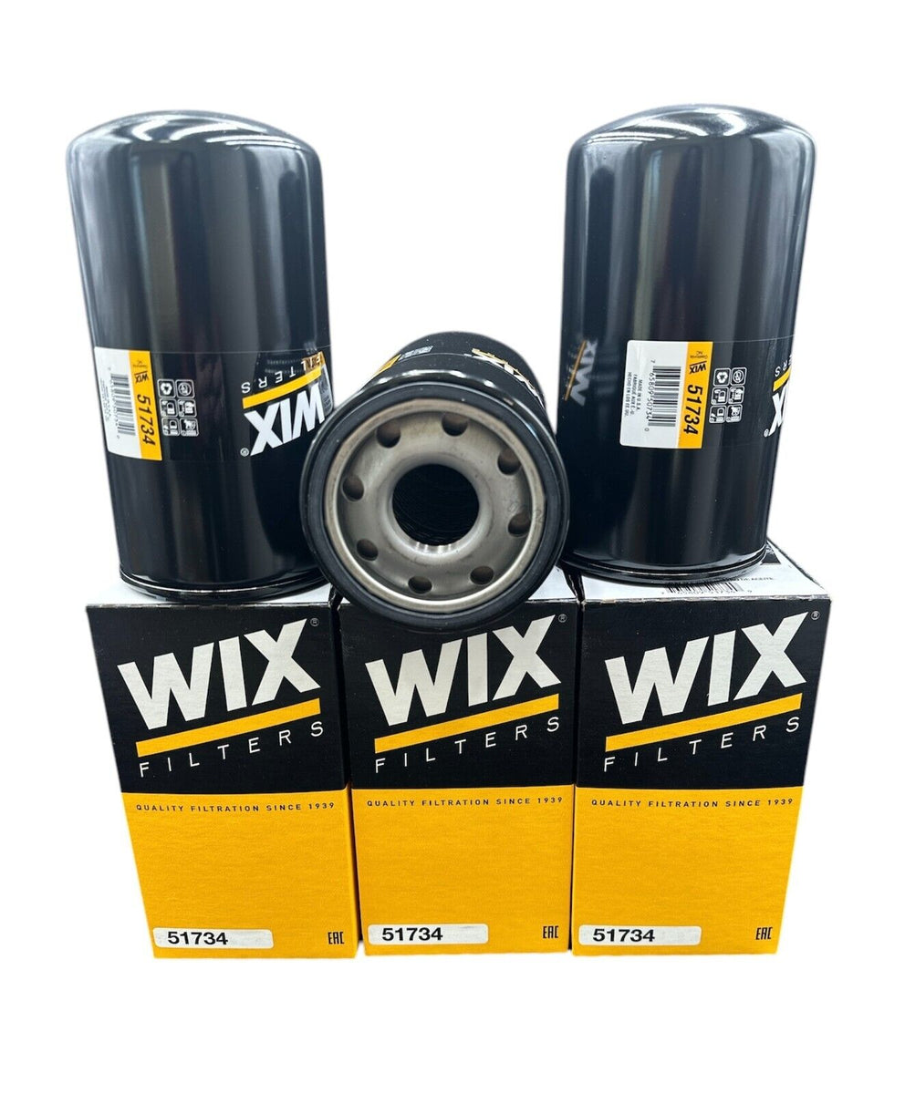 51734 Wix Oil Filter Fits Ford 7.3L Powerstroke FL-1995 (Pack of 3 ...
