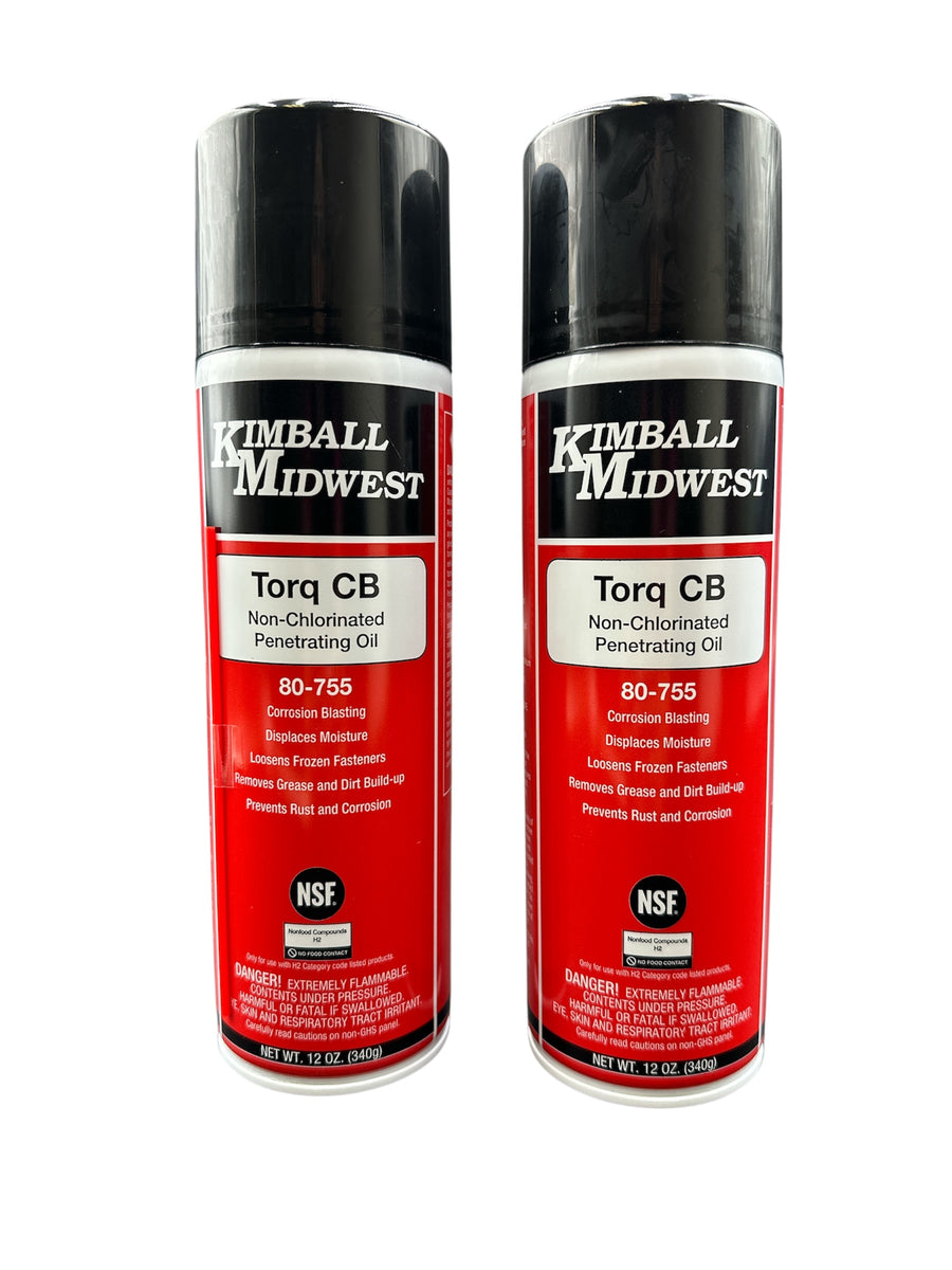KIMBALL MIDWEST TORQ “CB” 80-755 Corrosion Penetrating Oil Replaces 80 ...