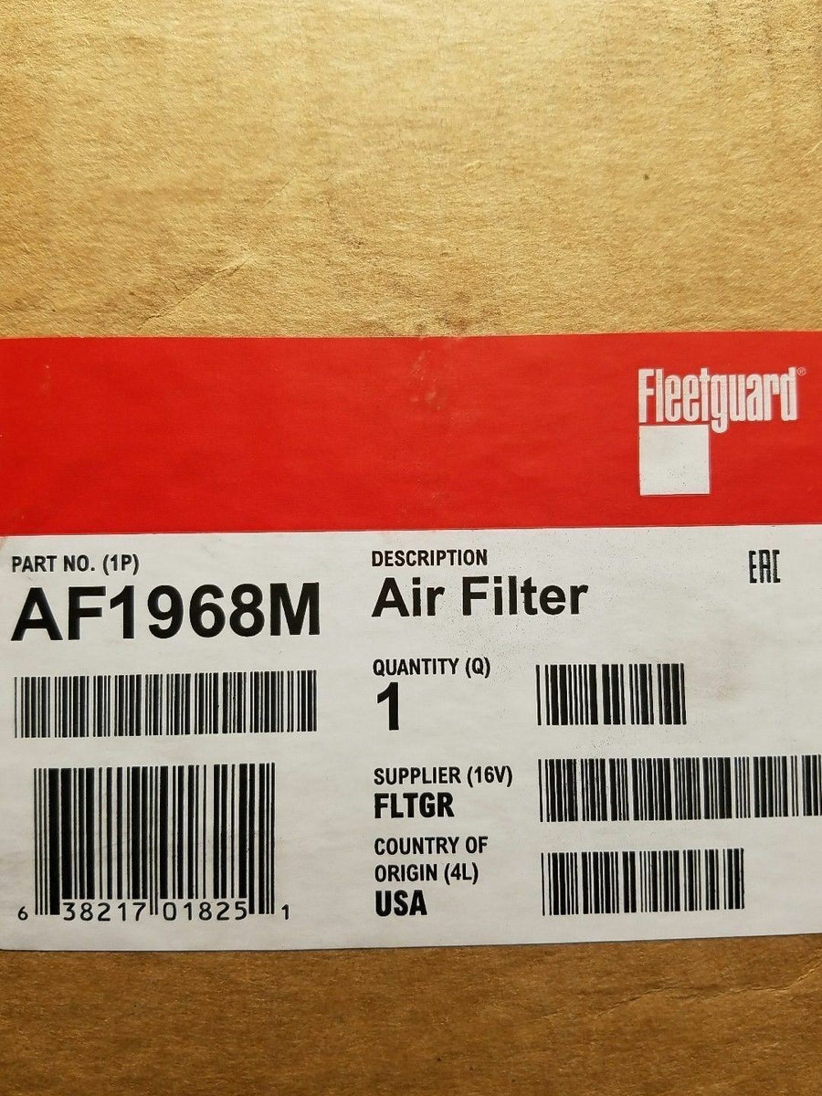 Fleetguard Air Filter AF1968M - Cummins Replacement Part – PartAndFilters
