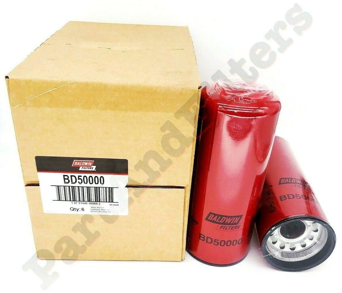 Baldwin BD50000 Engine Oil Filter For Cummins ISX (6 Pack) – PartAndFilters