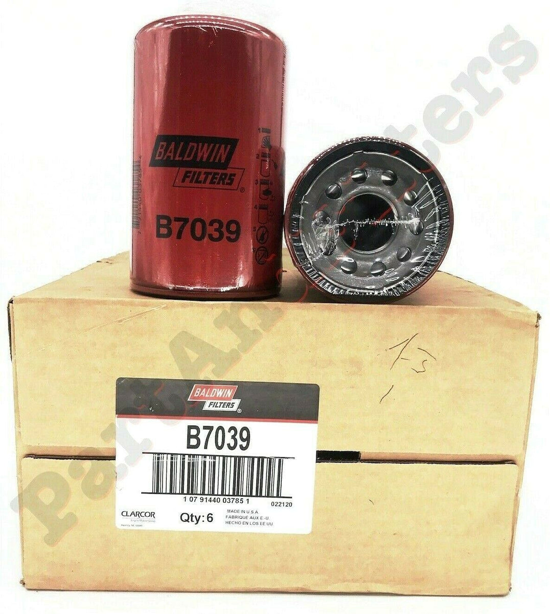 Baldwin B7039 Engine Oil Filter (Pack Of 6) – PartAndFilters