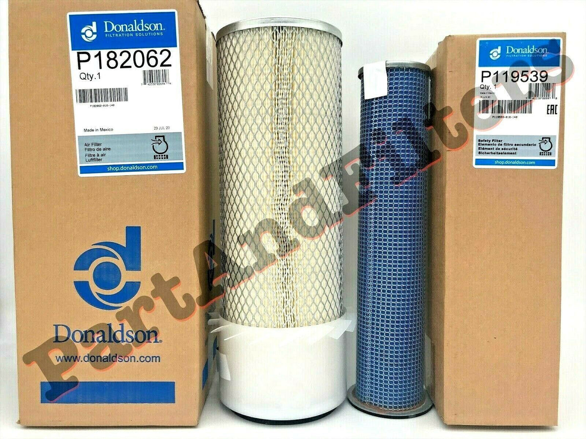 P182062 - P119539 Air Filters Set for Case/Case IH 1845C - Engine Cumm ...