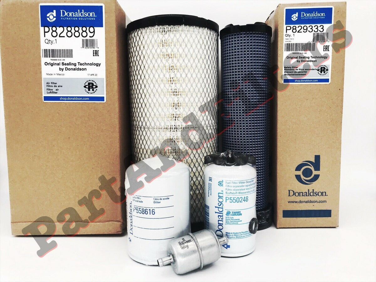 Maintenance Filter Kit for CASE 90XT 95XT Skid Steers w/4BT3.9 Engine ...
