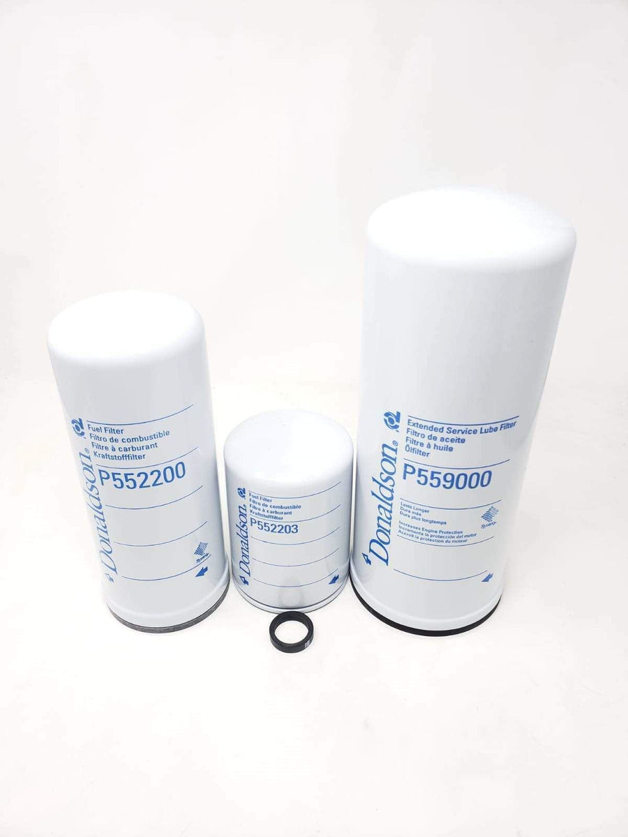 Maintenance Filter Kit for ISX Cummins Pre- 2010 Engines (25,000 Miles ...