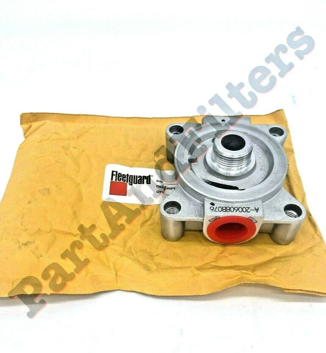 Fleetguard 142784S Fuel Filter Head / Base for FF104 FF105 FF213 FS100 ...