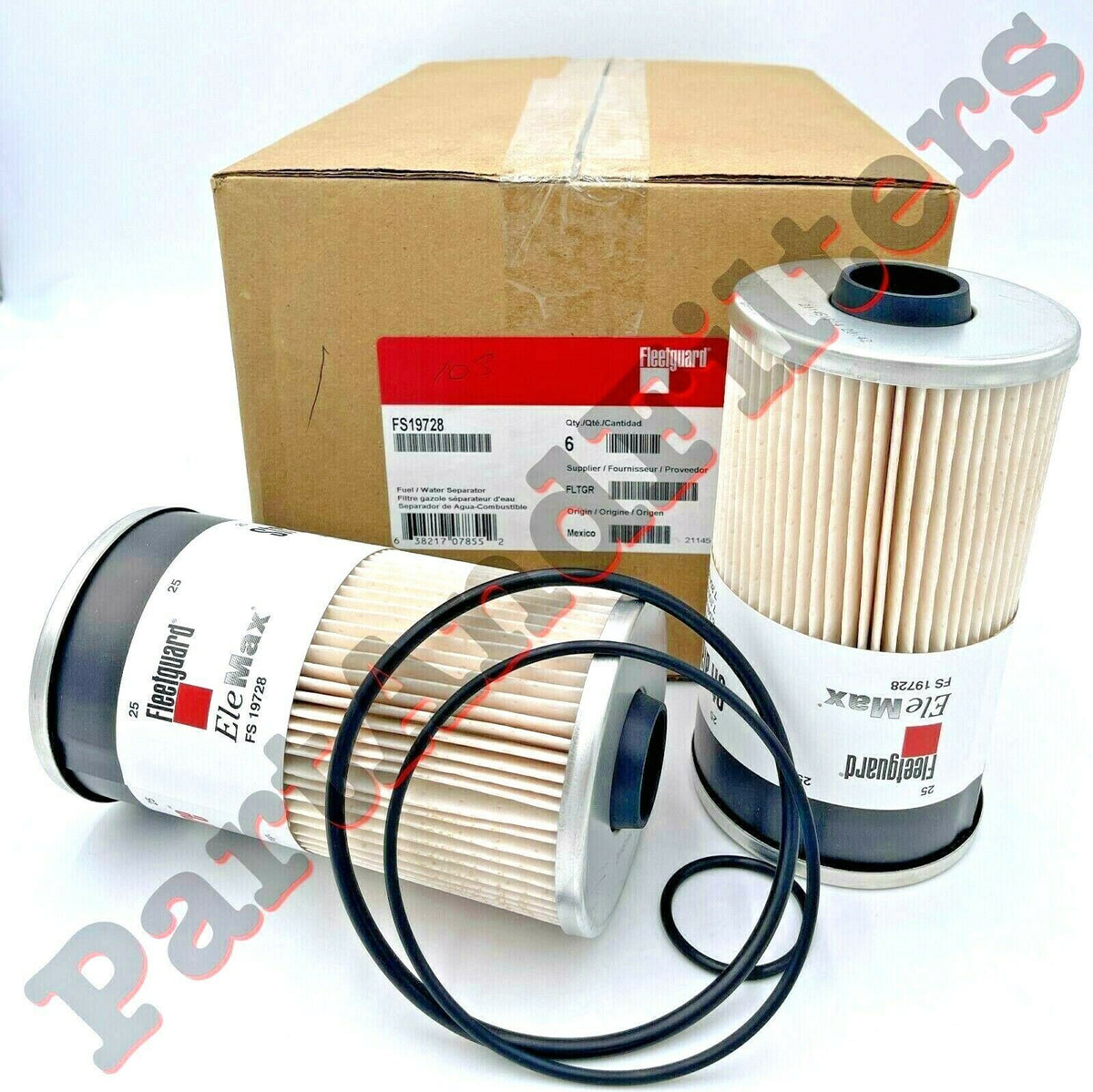 FS19728 FLEETGUARD FUEL FILTER PF7782 (Pack of 6) – PartAndFilters