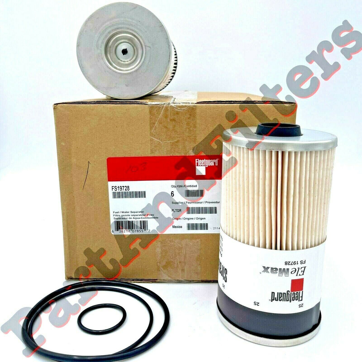 FS19728 FLEETGUARD FUEL FILTER PF7782 (Pack of 6) – PartAndFilters