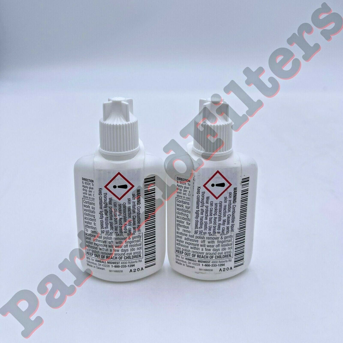 Ultra Bond 2 Instant Adhesive 80-311 1oz Kimball (2 Bottles ...