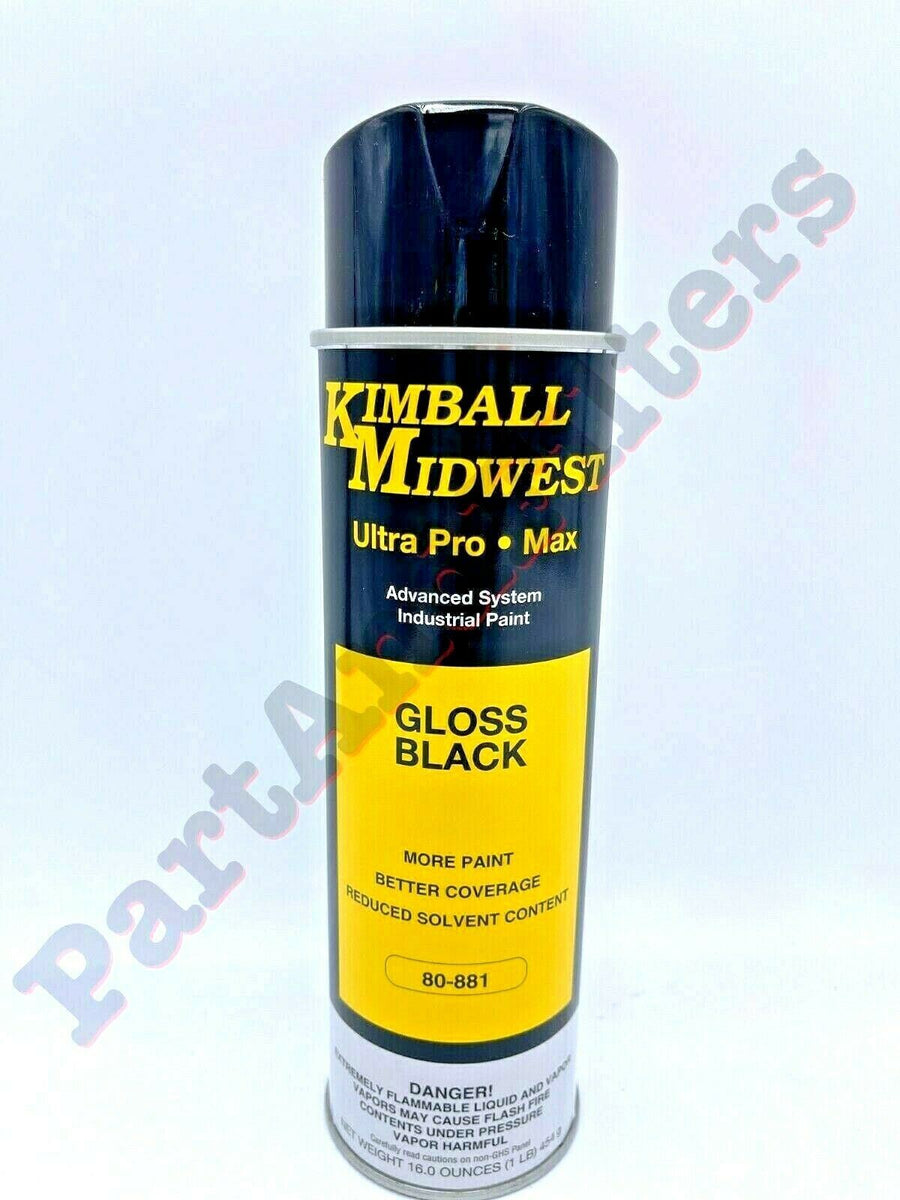 80-881 Gloss Black Ultra Pro-Max Paint KIMBALL MIDWEST – PartAndFilters