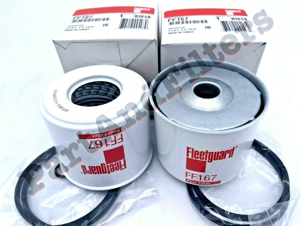 FF167 FLEETGUARD Fuel Filter (Replaces Perkins 26561117) (2 PACK ...