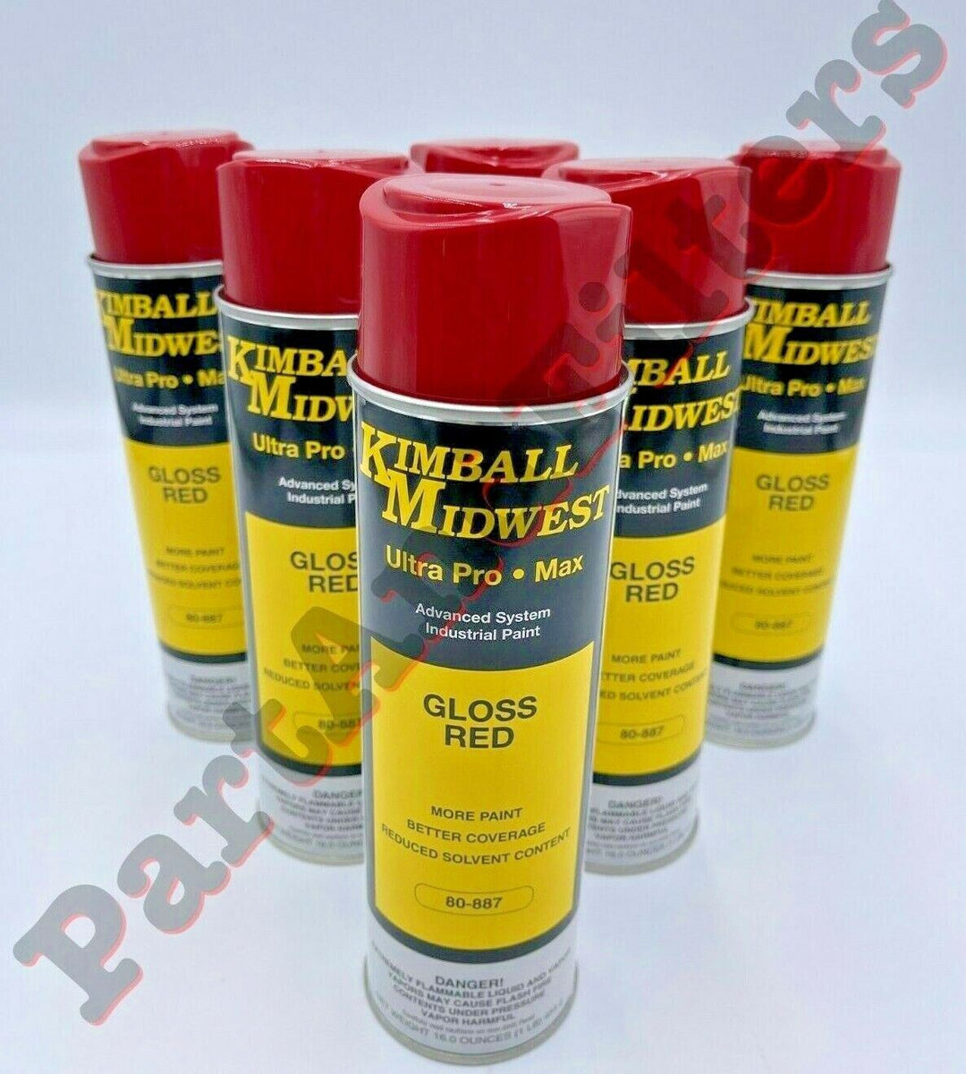 80-887 Gloss Red Ultra Pro-Max Paint KIMBALL MIDWEST – PartAndFilters