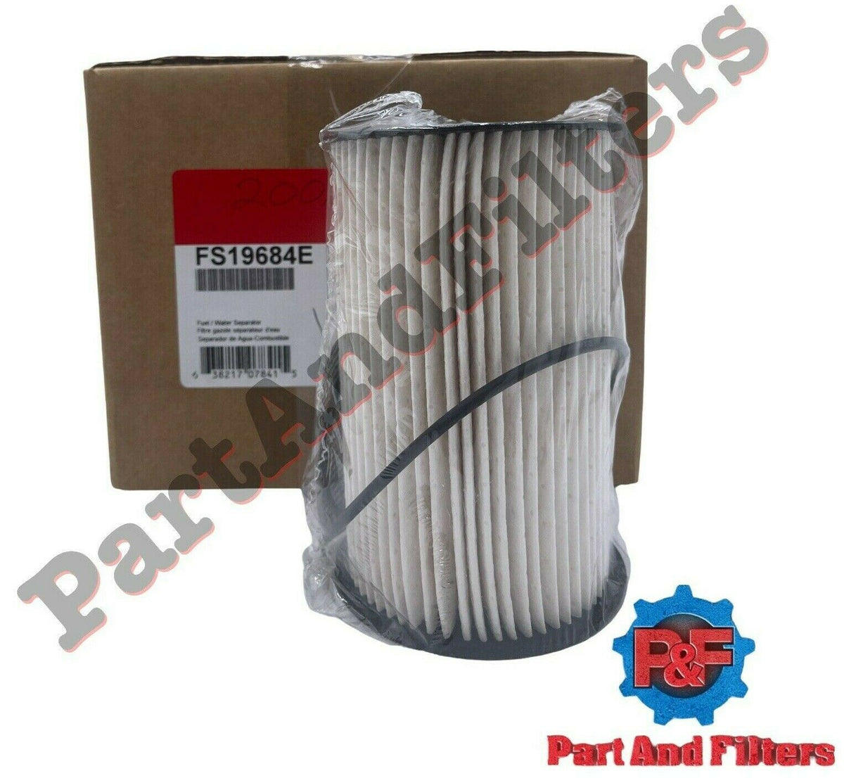 Genuine FS19684E Fleetguard Fuel/Water Separator (Pack Of 6 ...