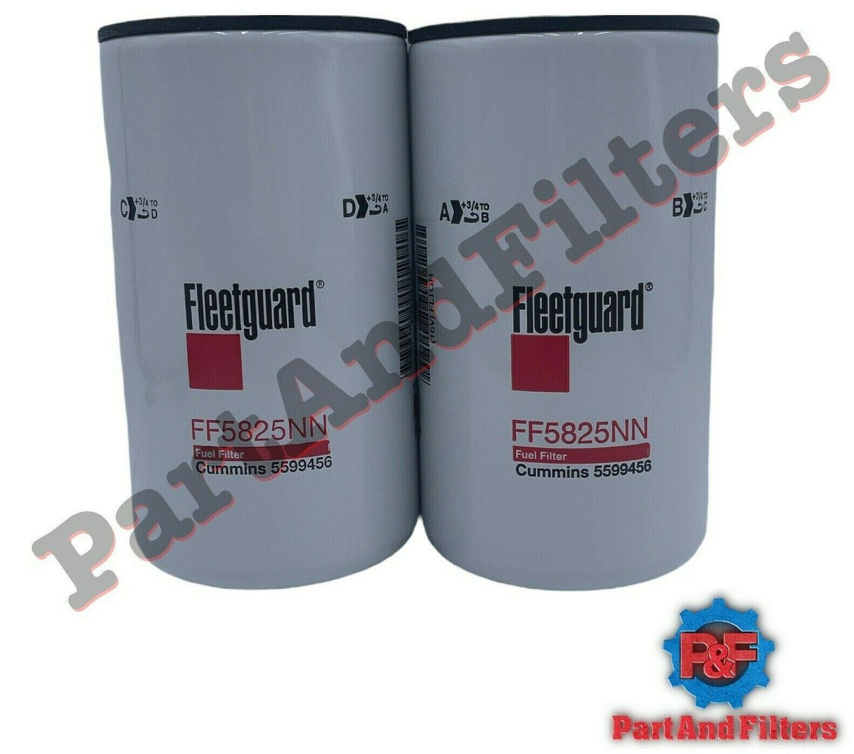 Fleetguard FF5825NN NanoNet Fuel Filter (Pack Of 2) – PartAndFilters