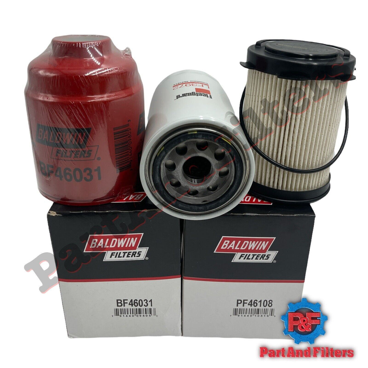 2013-2018 RAM 2500 3500 4500 6.7L Cummins Filter Kit Oil, Water Sep, F ...