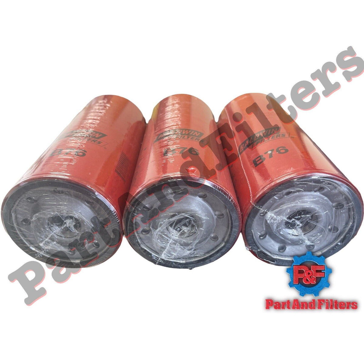 B76 Baldwin Oil Filter - Spin-On- Full-Flow (PACK OF 3) – PartAndFilters