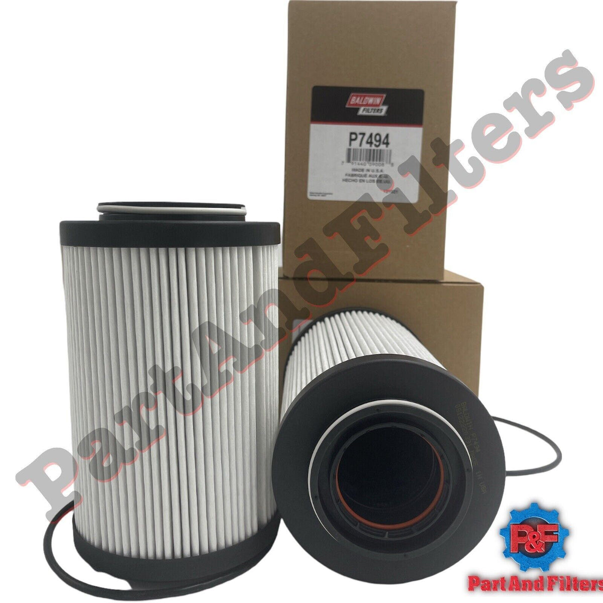 Baldwin P7494 Engine Oil Filter (Pack Of 2) – PartAndFilters