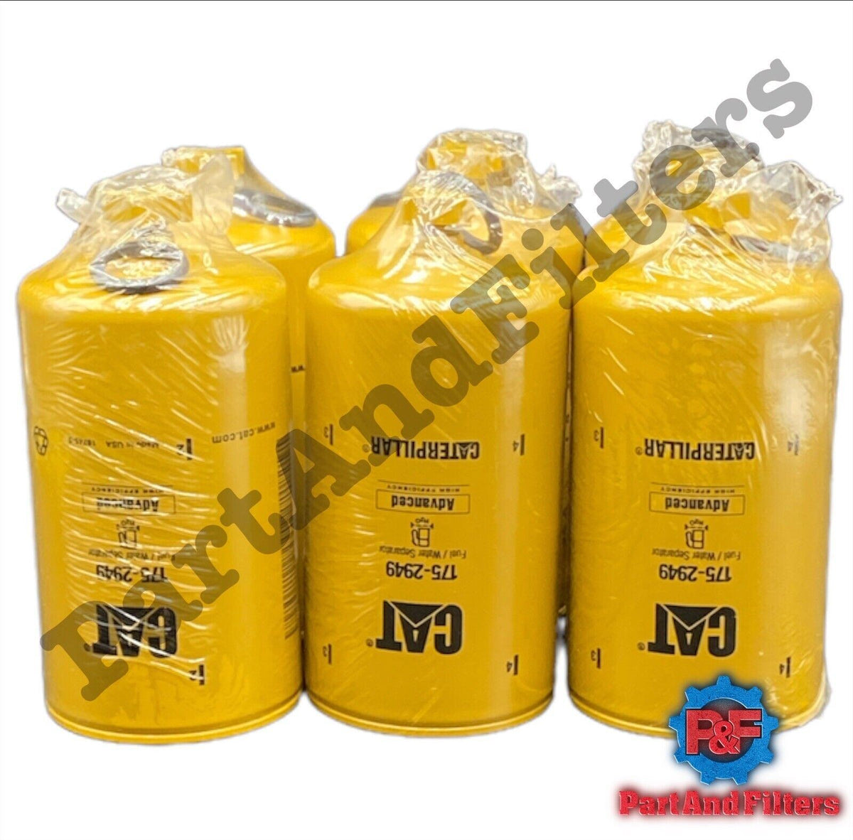 Caterpillar 175-2949 Fuel Filter Water Separator CAT 1752949 (Pack of ...