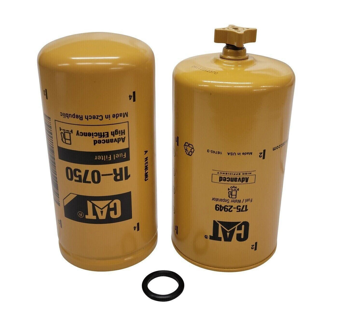CAT 175-2949 & 1R-0750 Water Sep. & Fuel Filter for Fass Lift Pumps ...