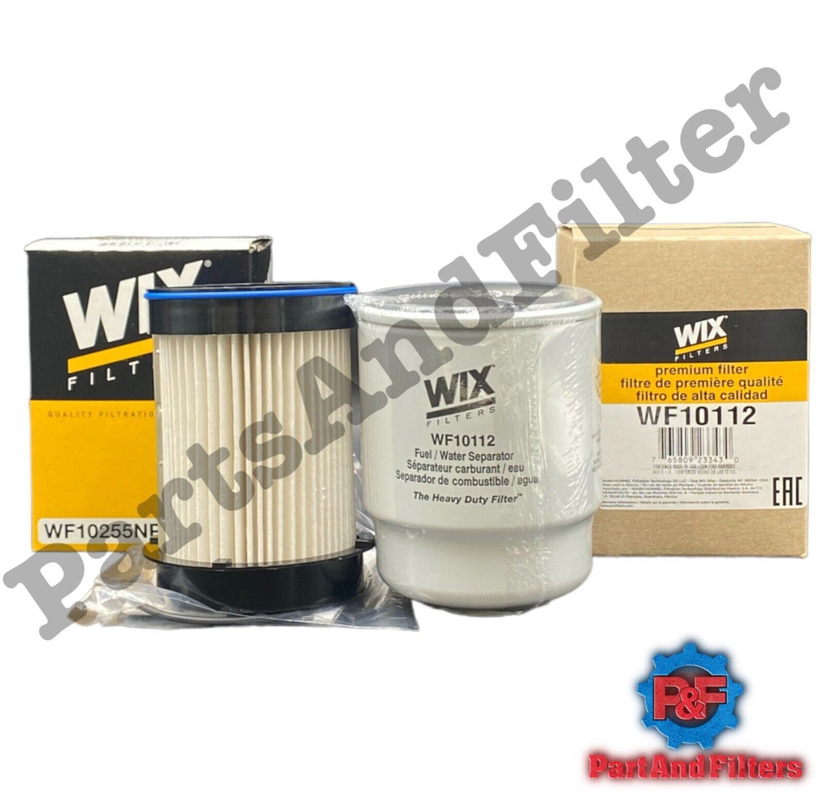 Filter Kit for Dodge Ram 6.7L Diesel Cummins 13-18 Models 2500/3500/45 ...