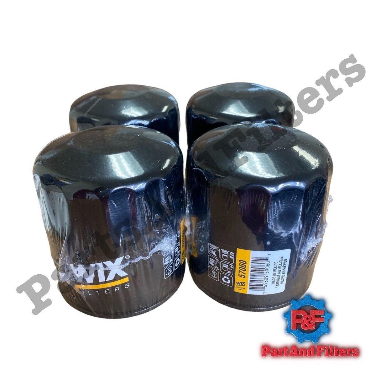 57060 Wix Oil Filter Replace GMC 89017524; VM Engines 4115031 (Pack of ...