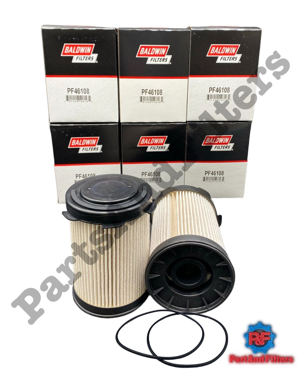 PF46108 Baldwin Fuel Filter Replace Chrysler 68157291AA, Cummins 52605 ...