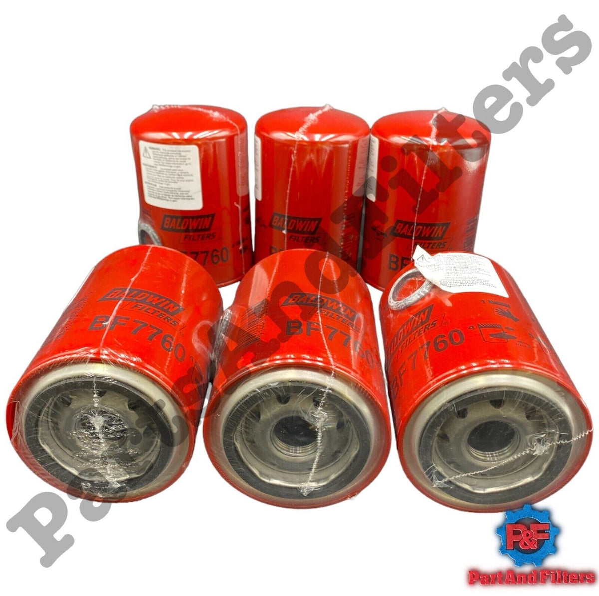 Baldwin BF7760 Fuel Filter Replace Cummins 4010476, FF2203 (Pack of 6 ...