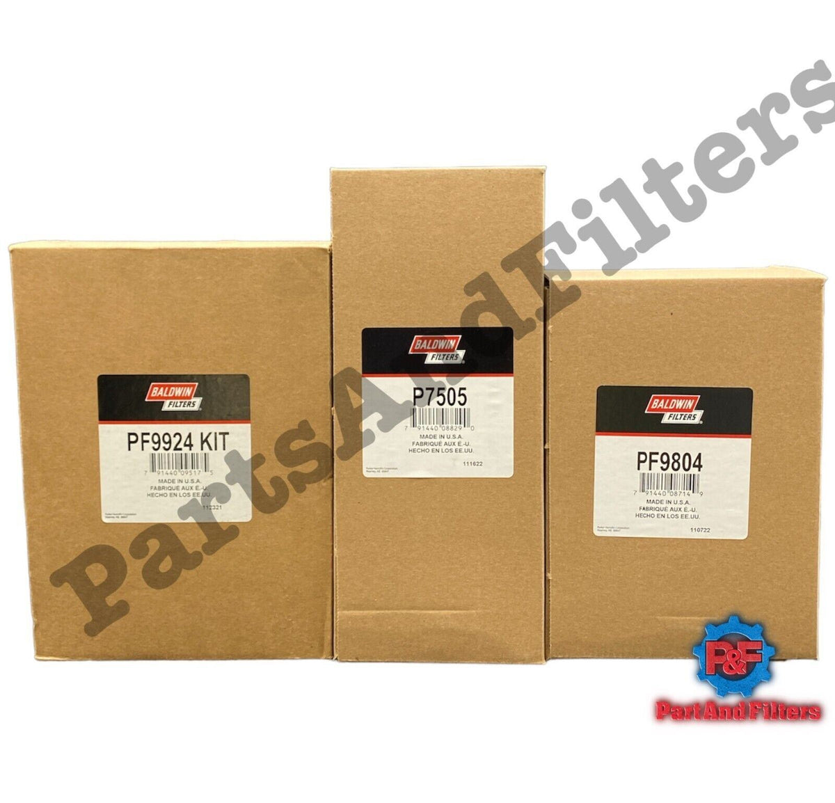 Filter Kit For Detroit DD13 DD15 DD16 Oil, FWS & 3 Fuel filters ...