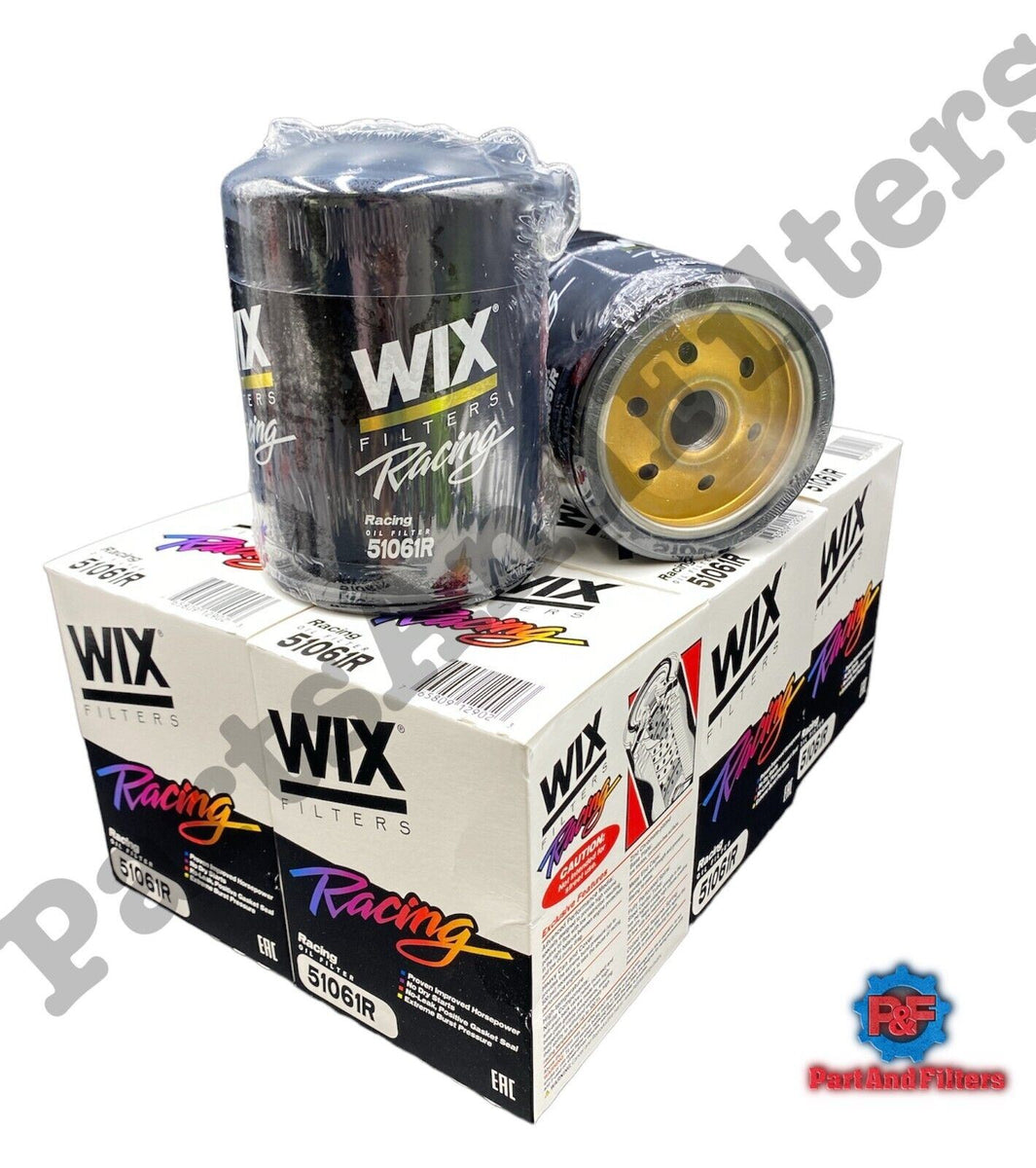 51061R Wix Oil Racing Filter Replace GMC 25013454 (Pack of 6 ...