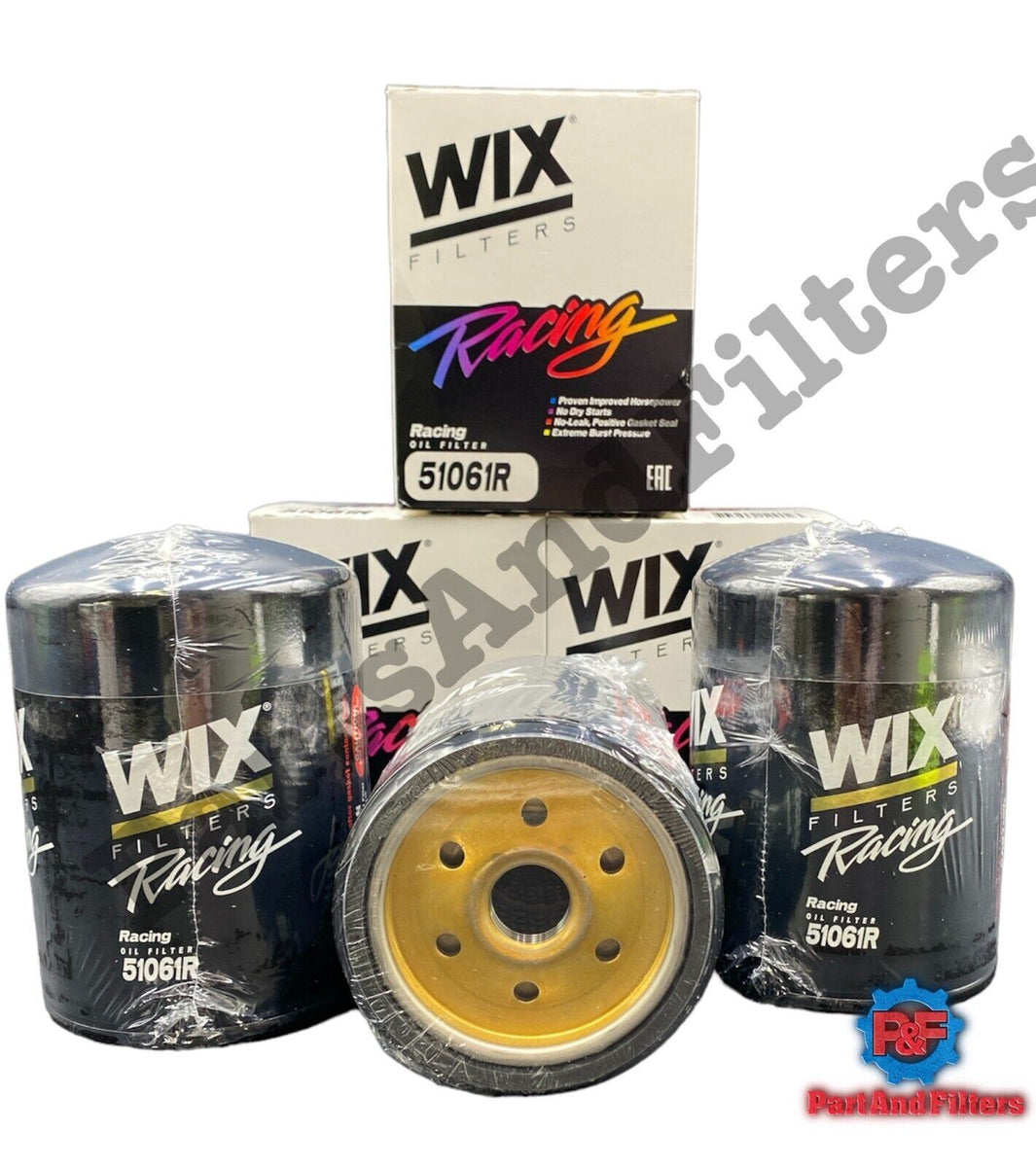 51061R Wix Oil Racing Filter Replace GMC 25013454 (Pack of 3 ...