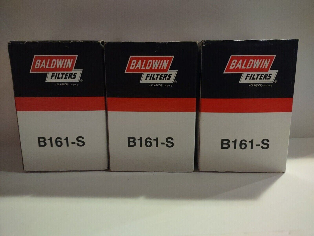 B161-S Baldwin Oil Filter, B161S ( Pack of 3 ) – PartAndFilters
