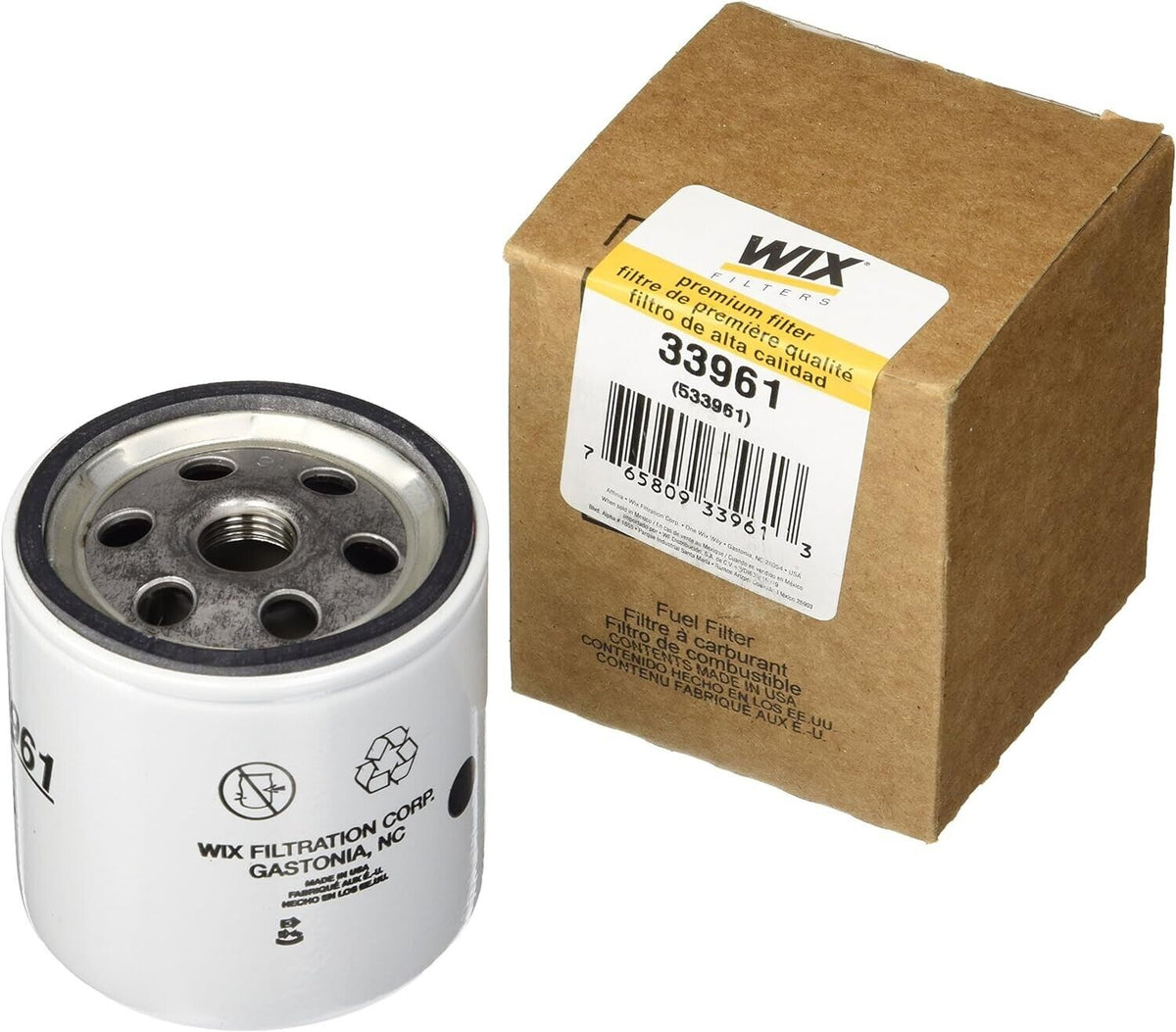 Wix 33691 Fuel Filter Replace Cummins 4010476, FF2203 (Pack of 2 ...
