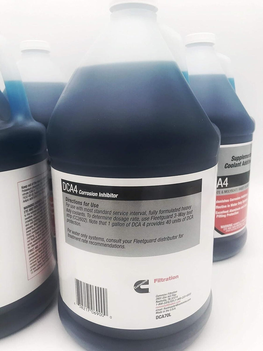 Fleetguard DCA70L Cooling System Additive DCA4 (4 Gallons) – PartAndFilters